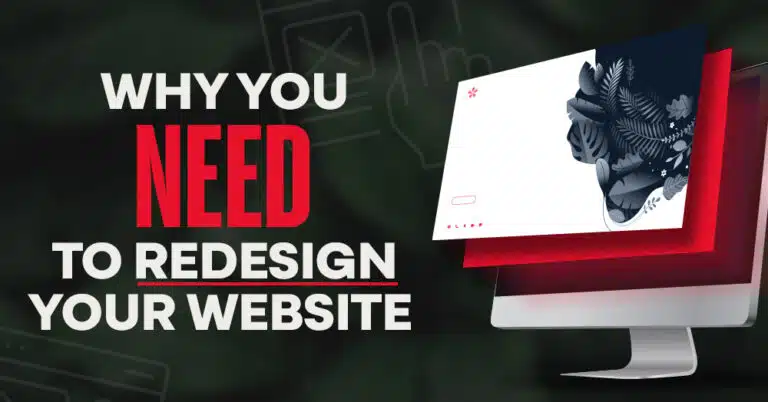10 Signs You Need a Website Redesign | Company 119